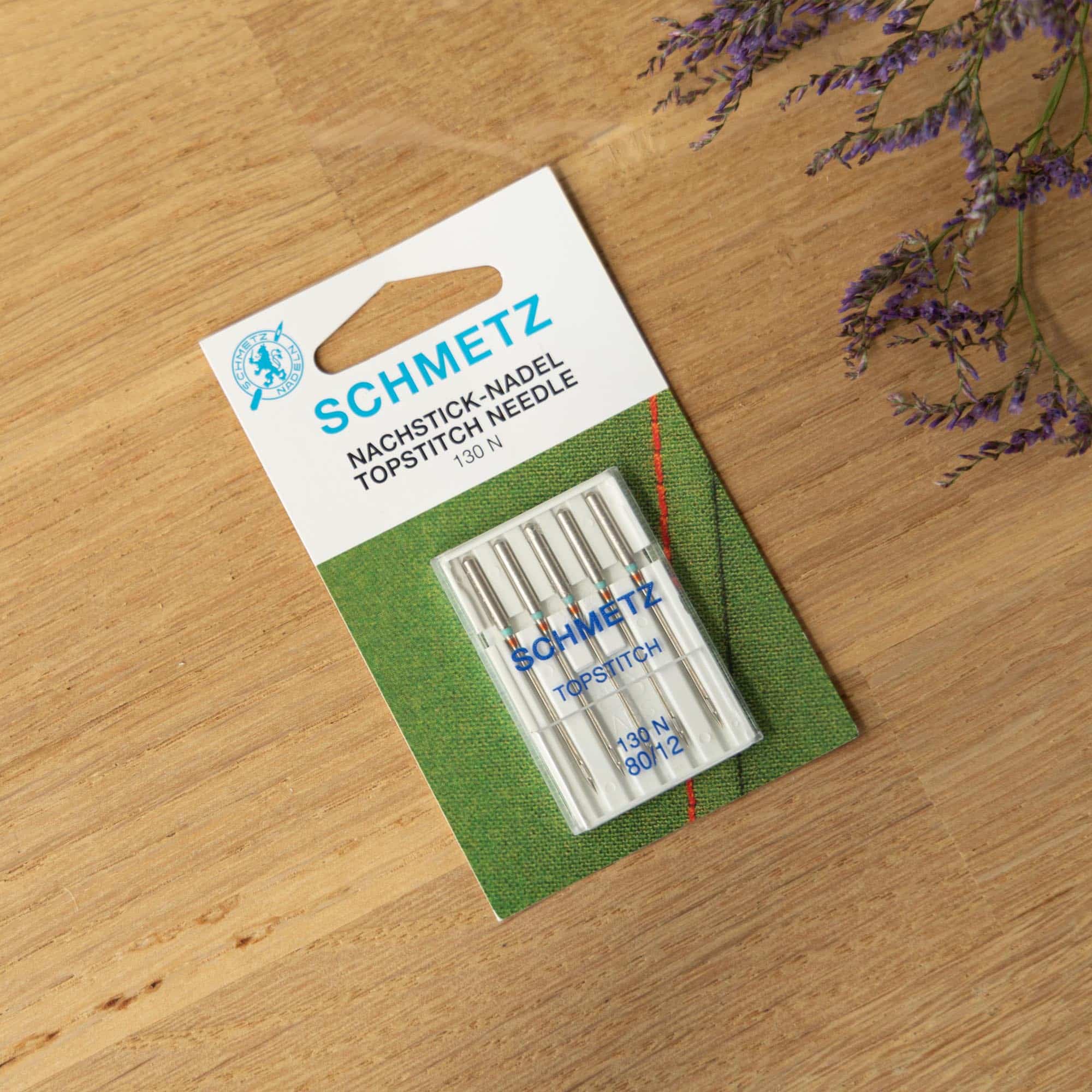 Schmetz topstitch naald 80 - Van Schie Raamdecoratie en Stoffen